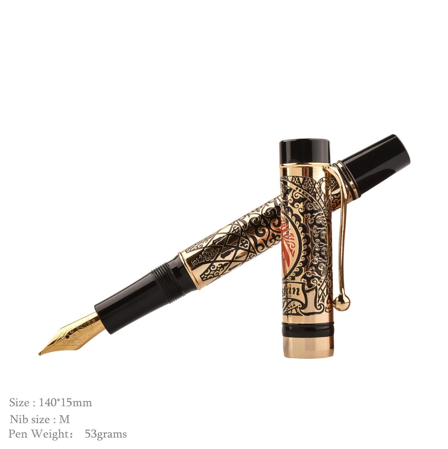 Exquisite Luxury gold texture Fountain Pen uncanny... – Grandado