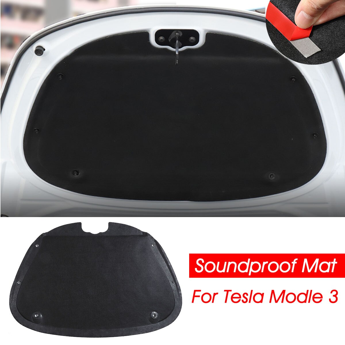 Front Trunk Soundproof Cotton Shock Plate Sound In... – Vicedeal