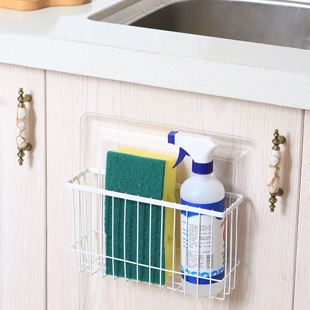Rack Self-Adhesion Iron Wire Basket Bin Storage Ra... – Vicedeal