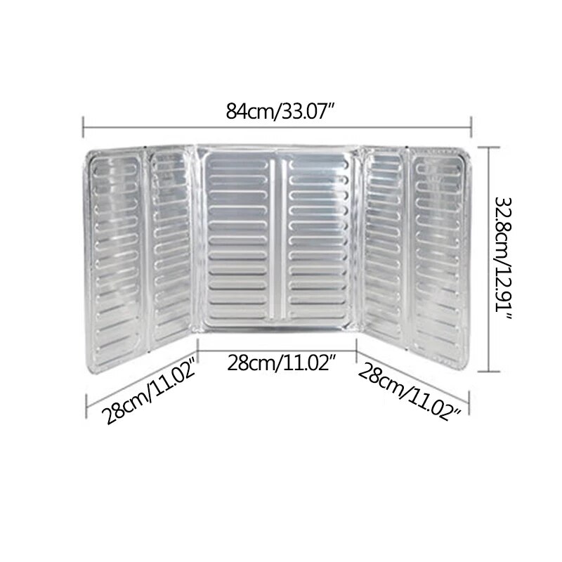 Aluminum Foldable Kitchen Gas Stove Baffle Plate K... – Grandado