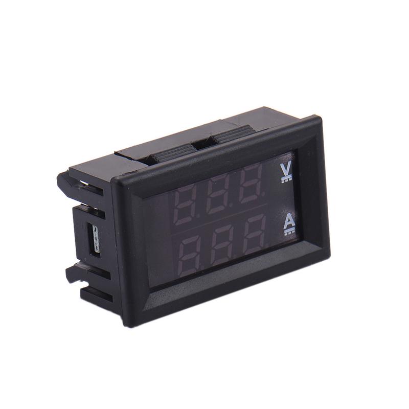 LED DC Dual LED Digital Current Voltmeter Ammeter ... – Grandado