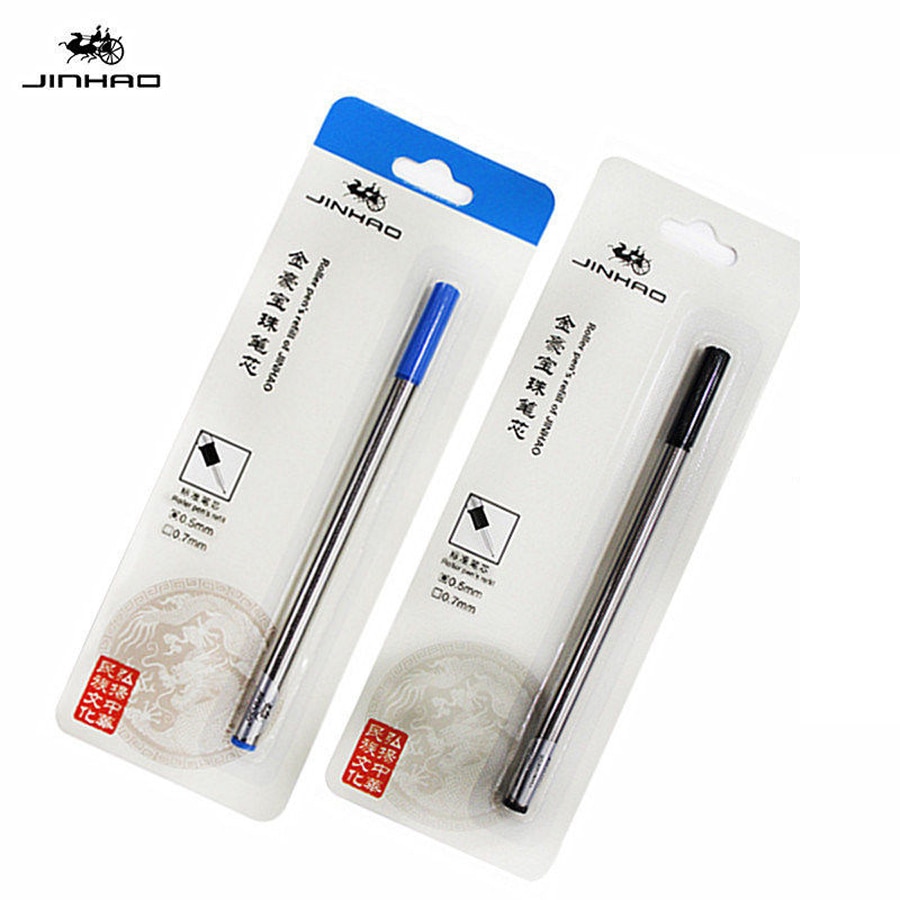 JINHAO Superior Ballpoint Pen Refills Black and Bl... – Vicedeal