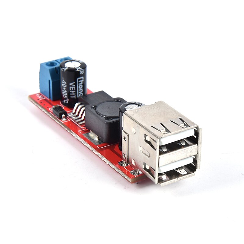 DC 6V-40V 12V To 5V 3A Dual USB Charger DC-DC Step... – Grandado