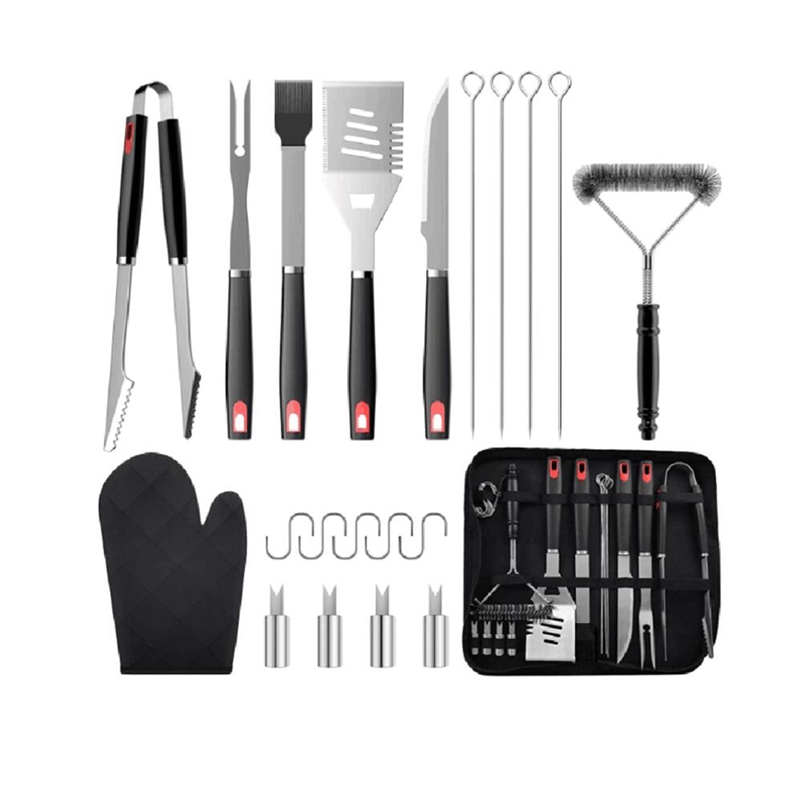 20PCS BBQ Grilling Tool Set Extra Thick Stainless ... – Vicedeal