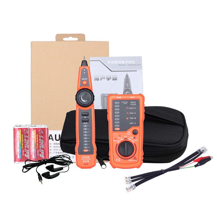 RJ11 RJ45 CAT5E 6 Draad Tester Tracker Multi-Funct... – Vicedeal