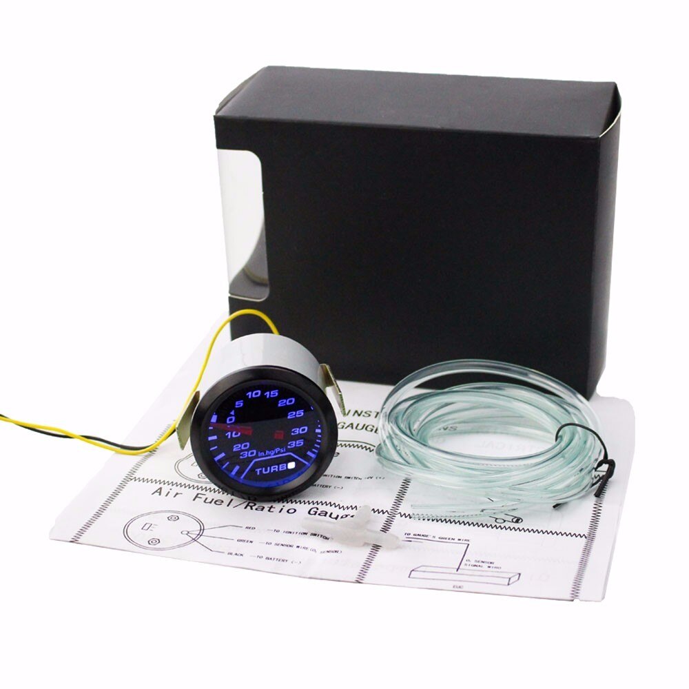 Cnspeed 2 " 52mm bil auto turbo boost gauge -30in... – Grandado