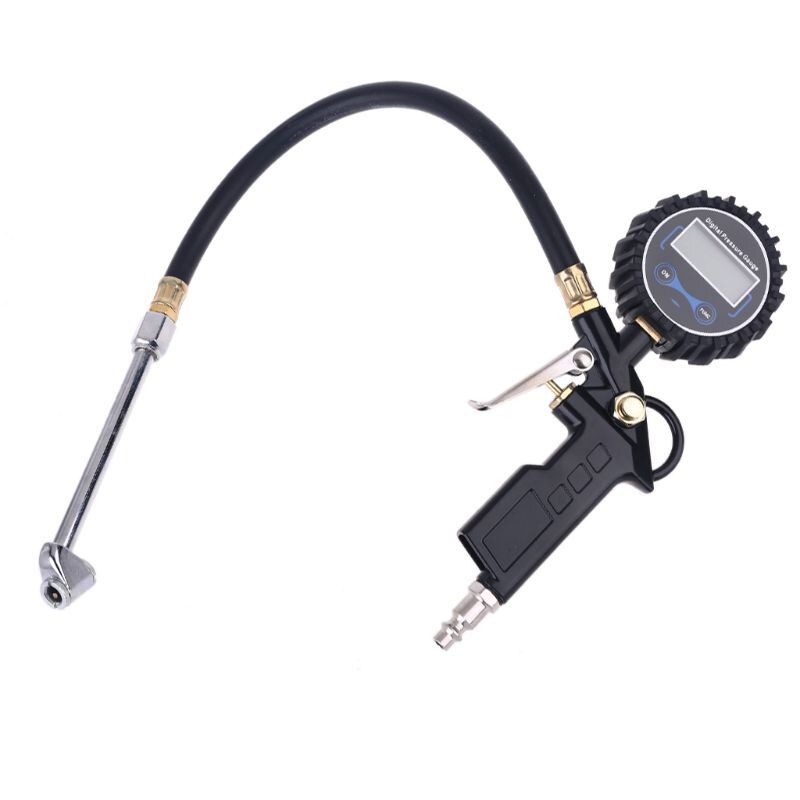 Digital Tire Inflator Pressure Gauge with Dual Hea... – Vicedeal