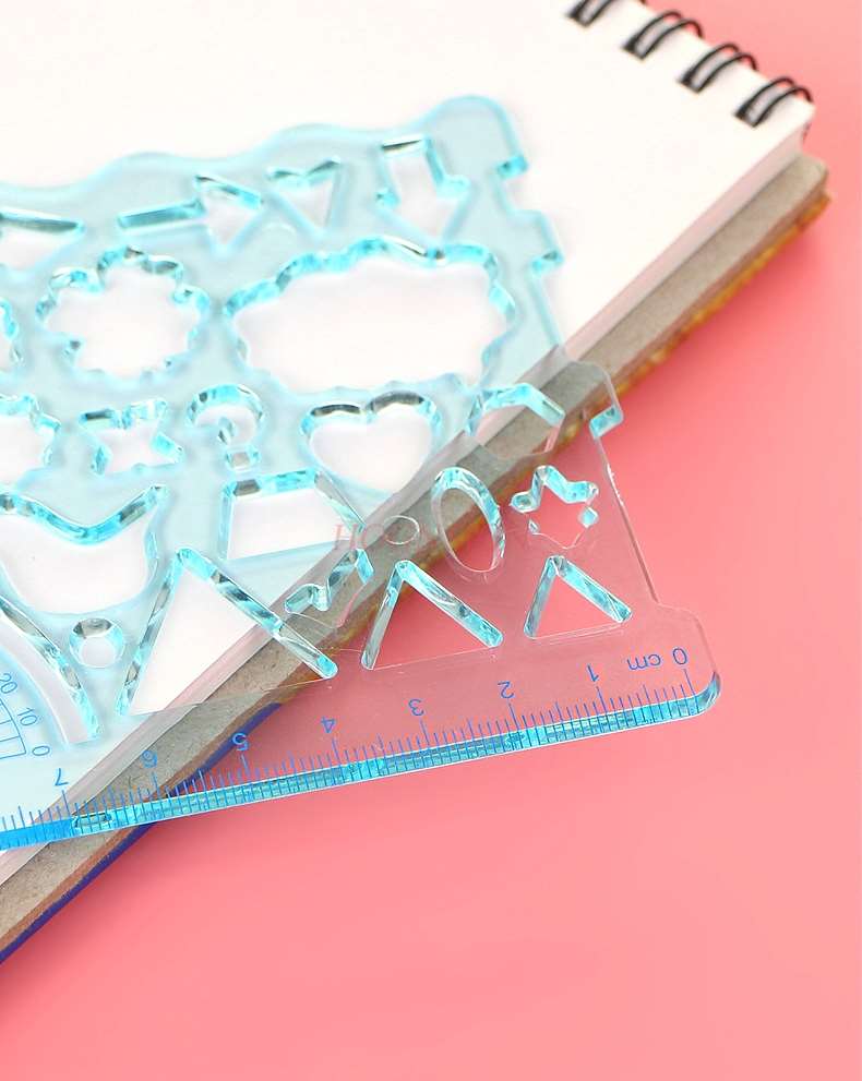 2pcs Student with ruler ruler primary school pupil... – Vicedeal