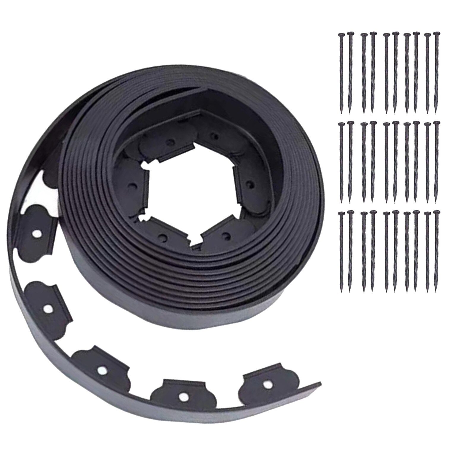 10 Meters Garden Landscape Edging Kit No Dig 32ft ... – Grandado