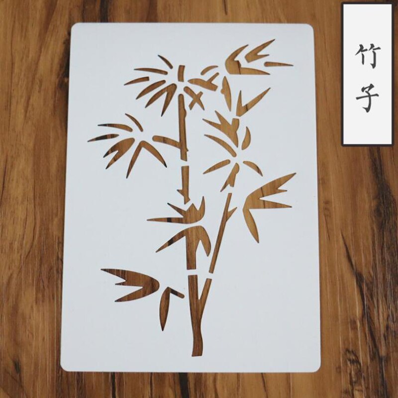 6pc Stencils Panda Drawing Templates DIY Graphics ... – Grandado