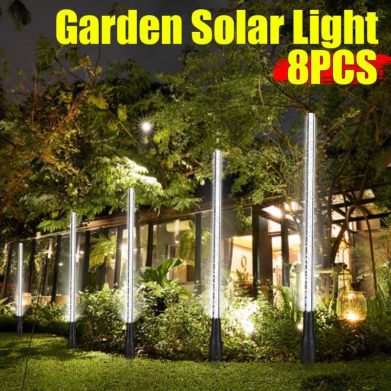 8Pcs Solar Tube Light Bubbles Stick Solar Lamp Pat... – Vicedeal