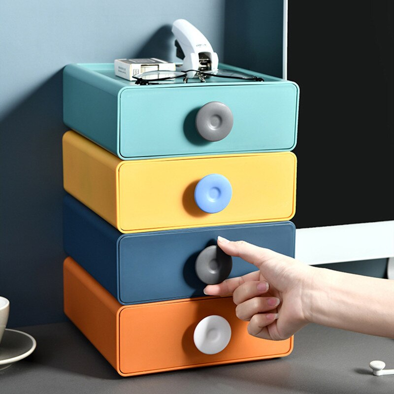 Desktop Drawer Storage Box Bedroom Office Sorting ... – Vicedeal