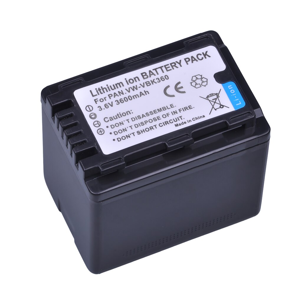 1X3600mAH VW-VBK360 VW VBK360 VWVBK360 Camera Batt... – Vicedeal