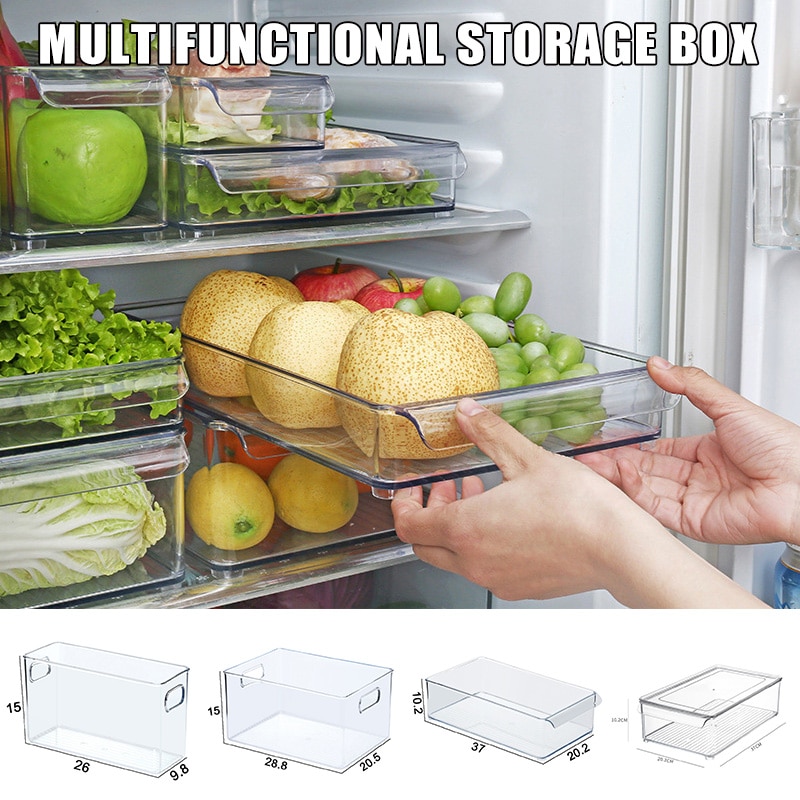 Large Capacity Plastic Kitchen Versatile Pantry Re... – Grandado