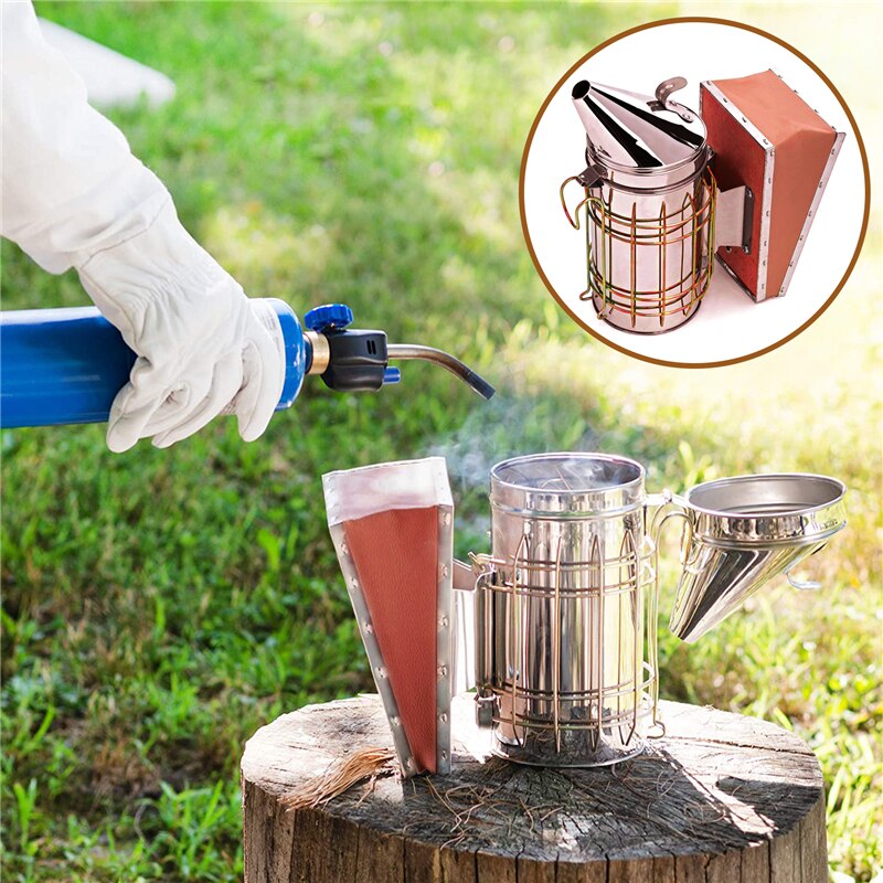 Beekeeping Smoke Sprayer Stainless Steel Bee Repel... – Grandado