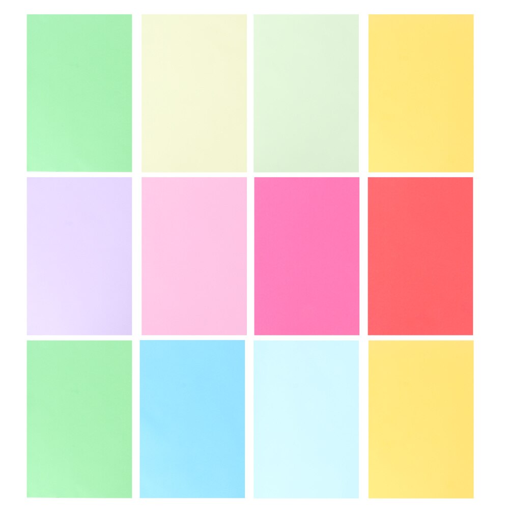 100PCS Colored Copy Paper DIY Hand Craft Paper Pap... – Vicedeal