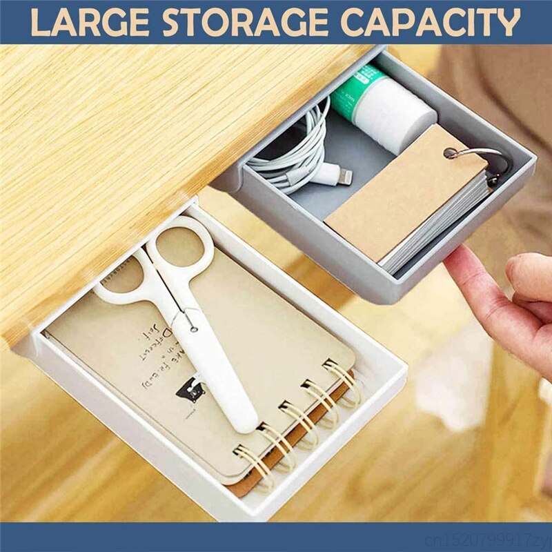 Self-Adhesive Under Desk Drawer Multifunctional Pe... – Grandado