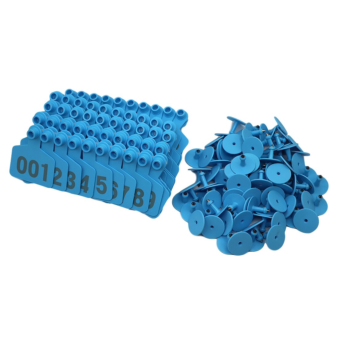 100Pcs Cattle Ear Tags Cow Larger Plastic Livestoc... – Grandado