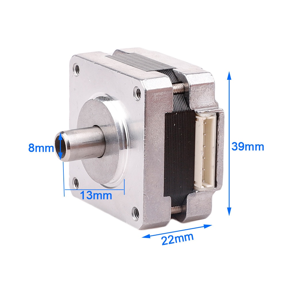 1pc 39MM Hollow Shaft Hybrid Stepper Motor 4 Phase... – Vicedeal