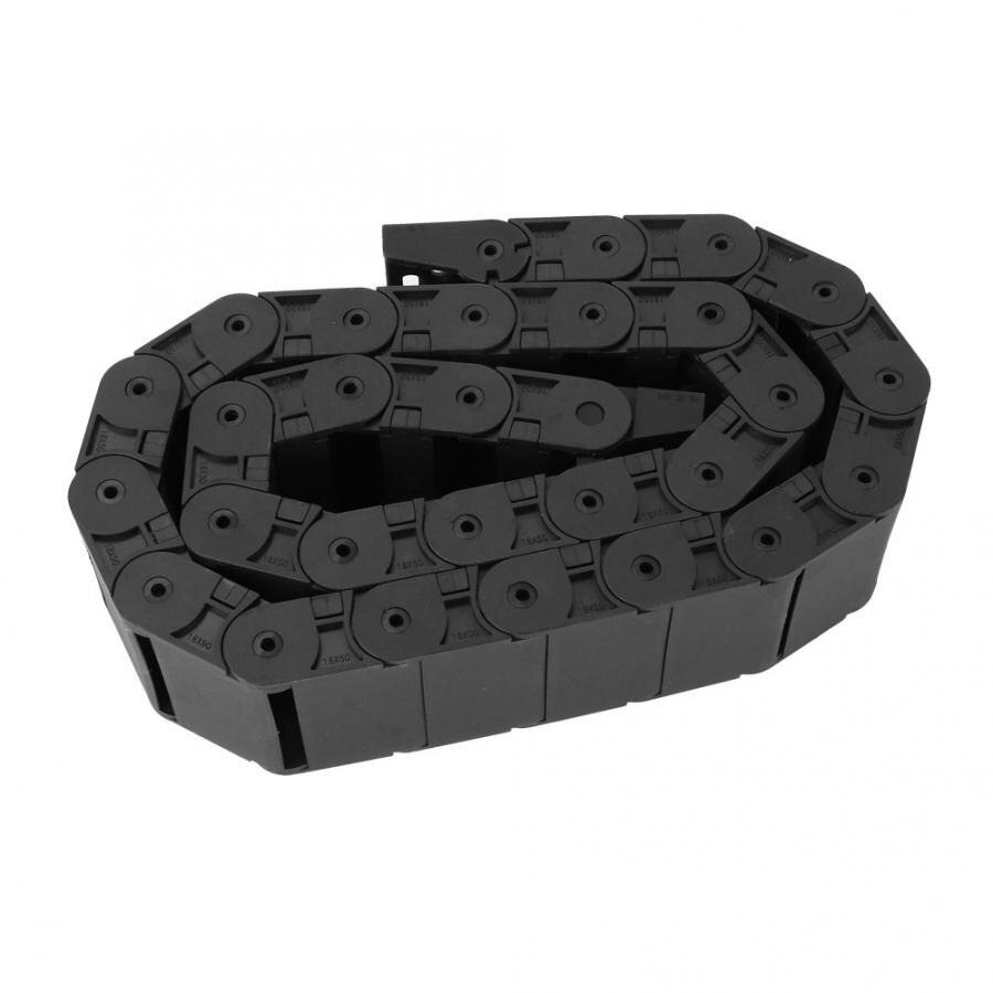 1 Meter R38 Black Nylon Cable Drag Chain Wire Carr... – Grandado