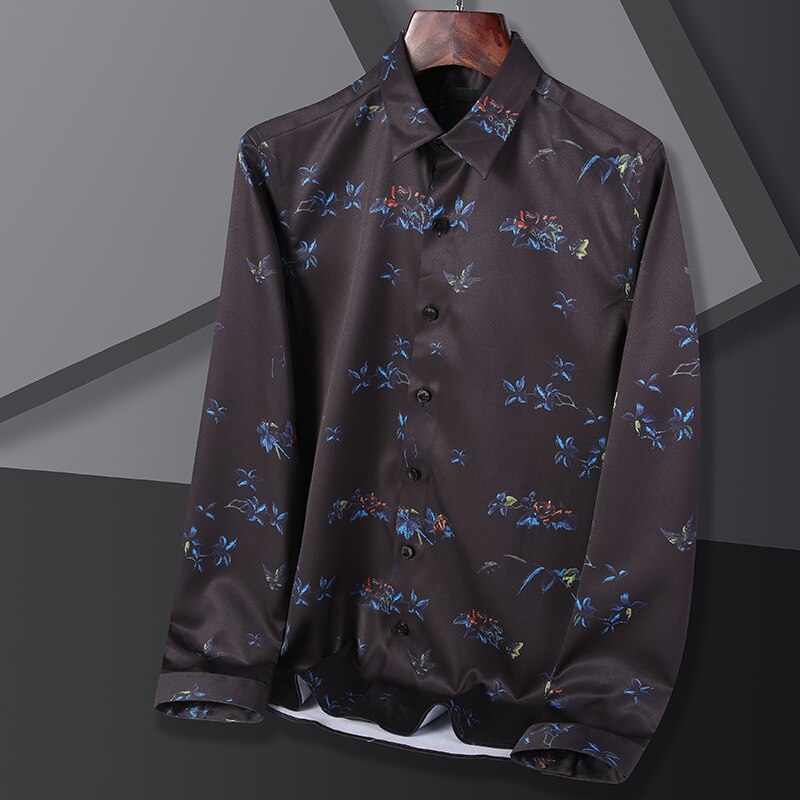 BROWON Brand Smart Casual Shirts Men 2022 New Mens... – Vicedeal