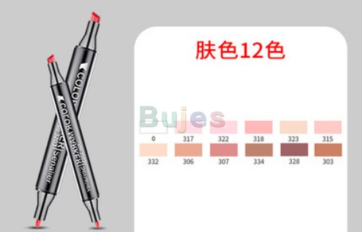 Senalier 12/24/36/48 color Hard headed marker set ... – Vicedeal