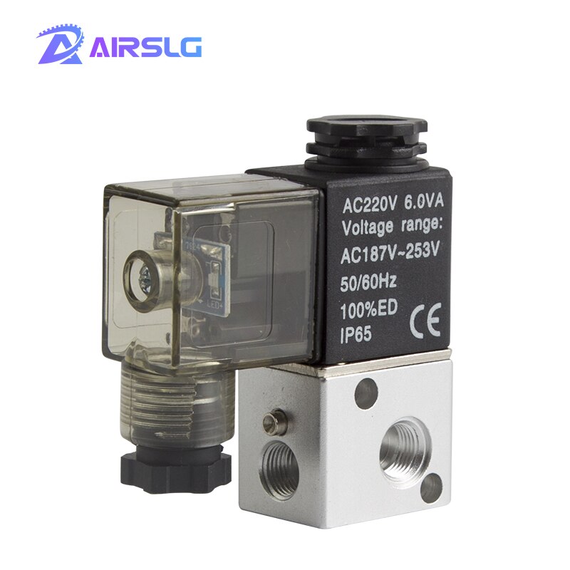 3V1-08 -06 2 Position 3 Way Pneumatic Solenoid Val... – Grandado