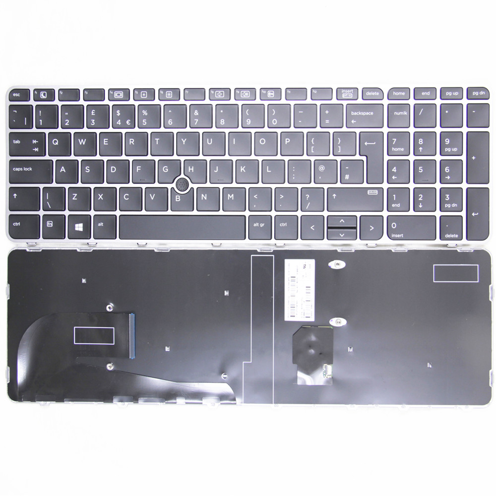 Teclado retroiluminado de Reino Unido para HP Elit... – Grandado