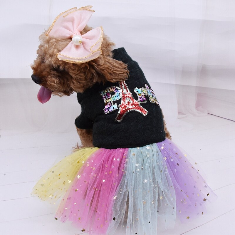 Cute Dog Tutu Dress for Girls Dogs Puppy Princess ... – Vicedeal