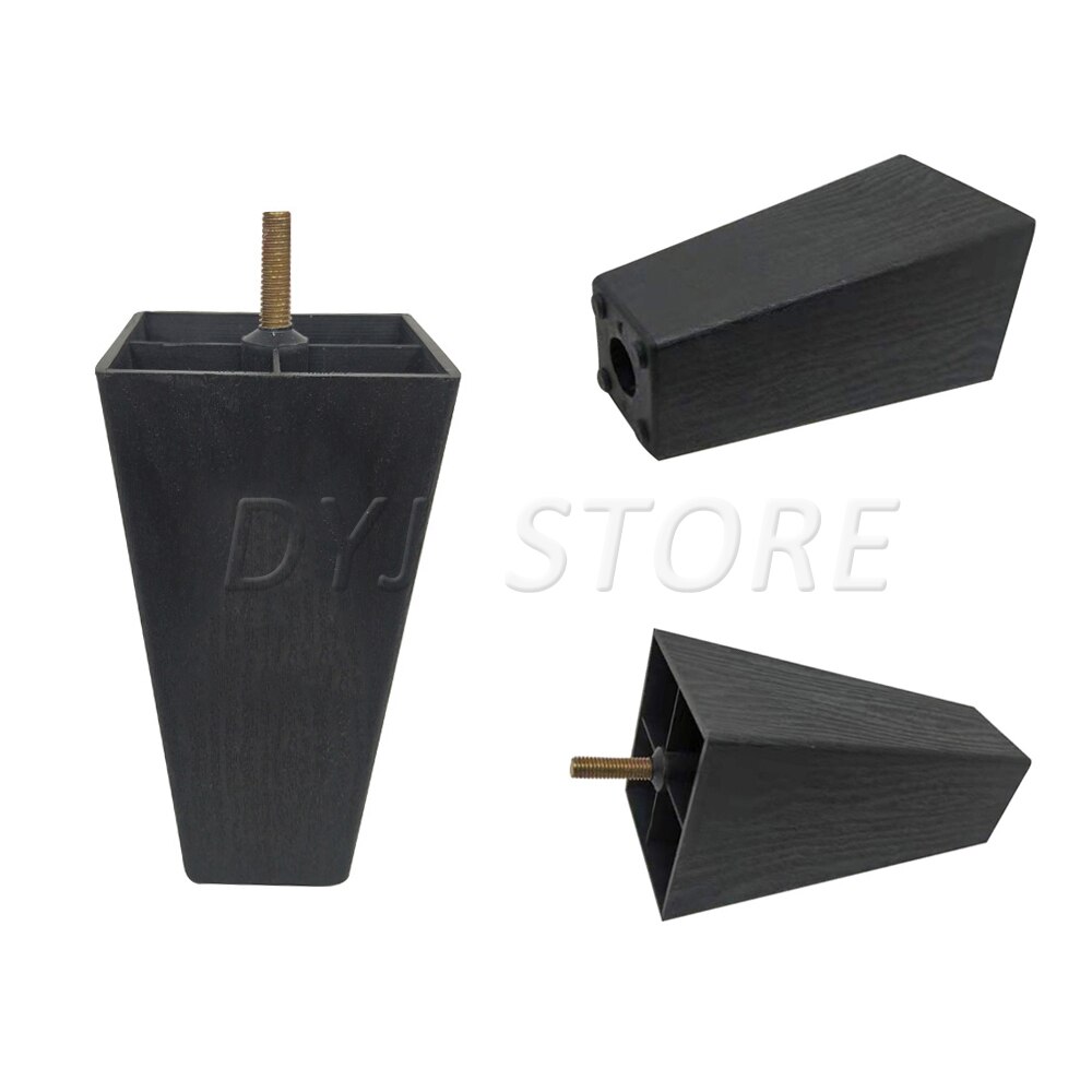 1/4 Pcs Multi-size Square Plastic Furniture Legs R... – Grandado