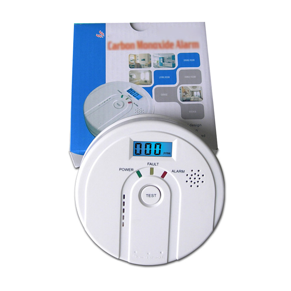 Indoor Koolmonoxide Alarm Huishoudelijke LCD CO Ga... – Vicedeal