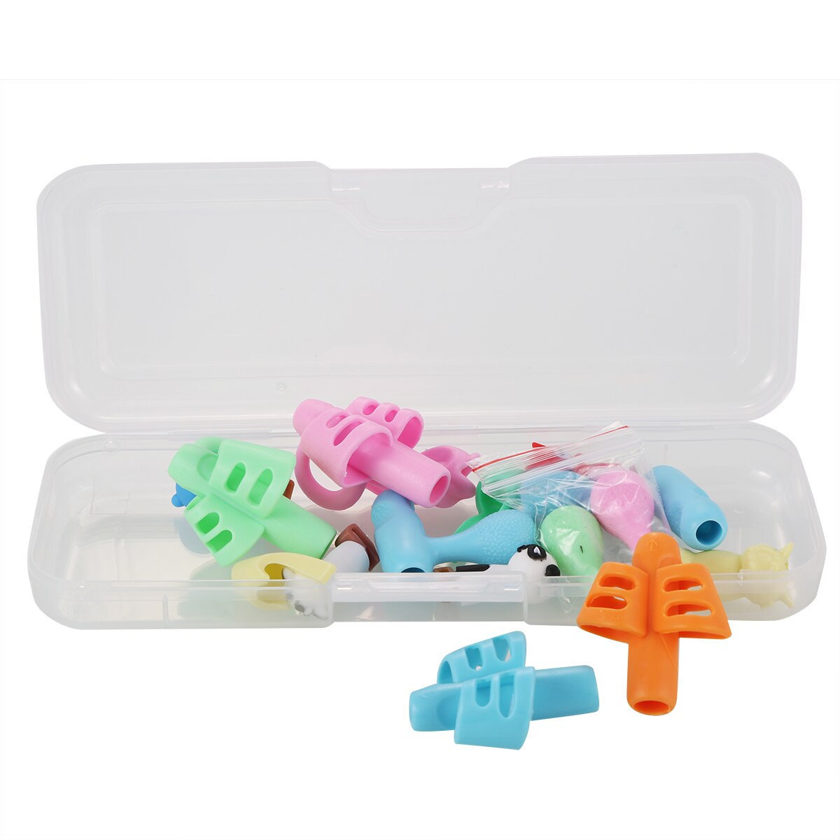 16pcs/set Pencil Grips Pencil Caps Writing Aid Gri... – Vicedeal
