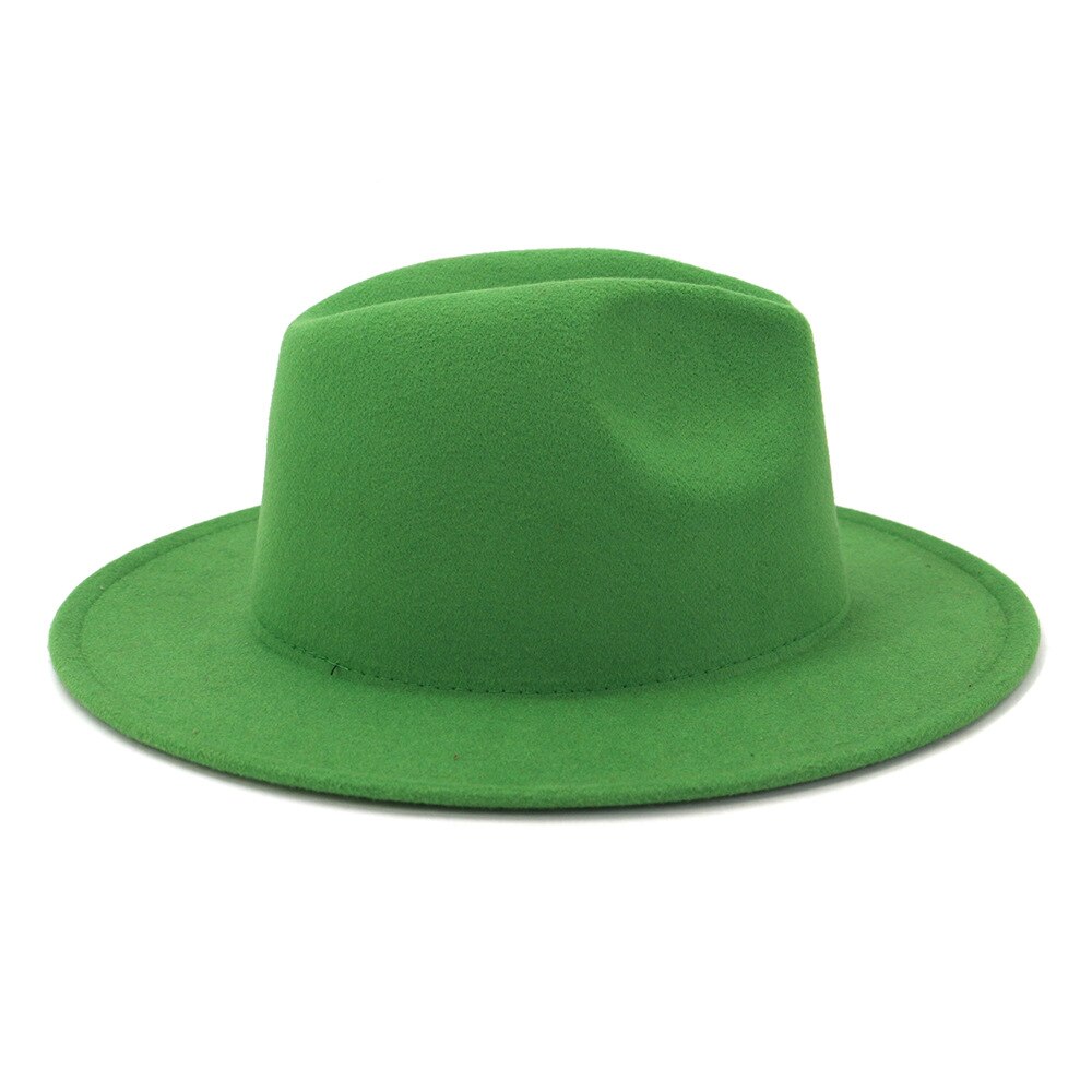 Vrouwen Fedora Hoed Kerst Groen Solid Formele Jurk... – Grandado