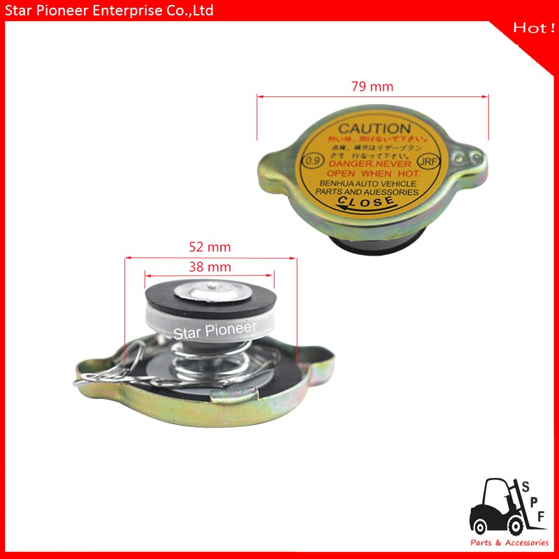 Forklift radiator cap for HELI 2-3 tons 22192-1210... – Vicedeal