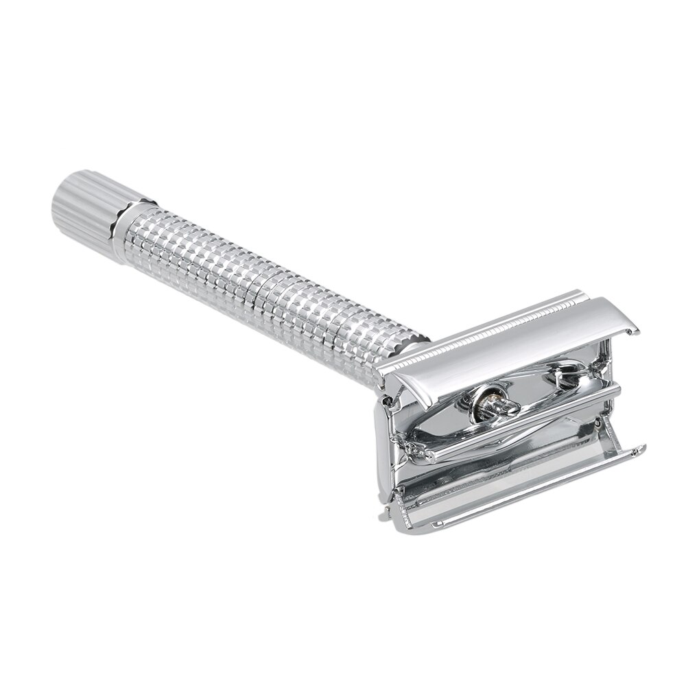 Barber Stainless Steel Double Edge Safety Razor Tr... – Grandado