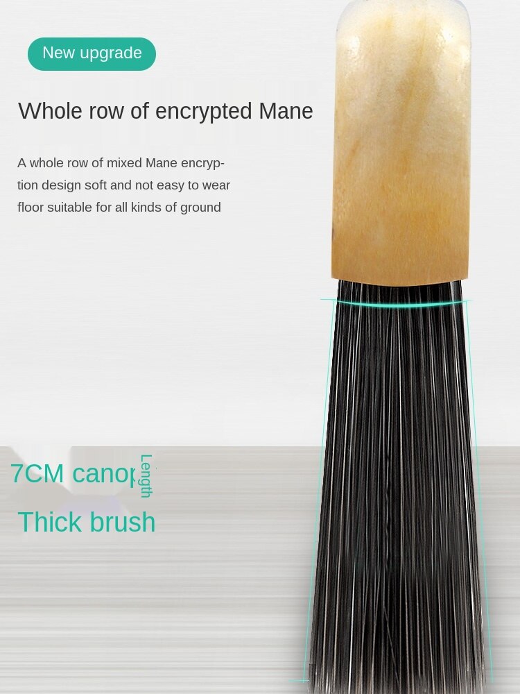 Sweeping Broom Bristle Hair Brush Dustpan Set Hous... – Grandado