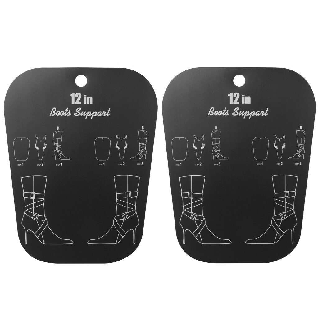 5Pairs 12 "Boot Boom Shaper Stand Houder Organizer... – Grandado