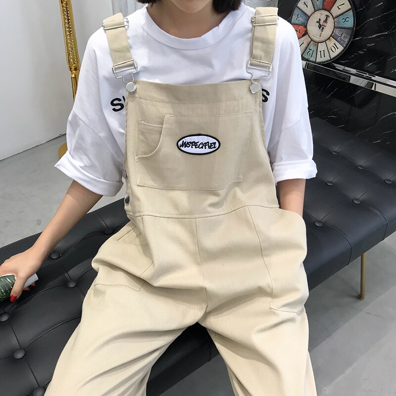 Japanese women's overalls street cartoon style wil... – Grandado