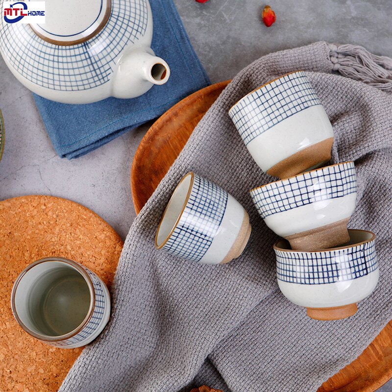 Handmade Retro Japanese Style Ceramic Coffee Tea C... – Grandado
