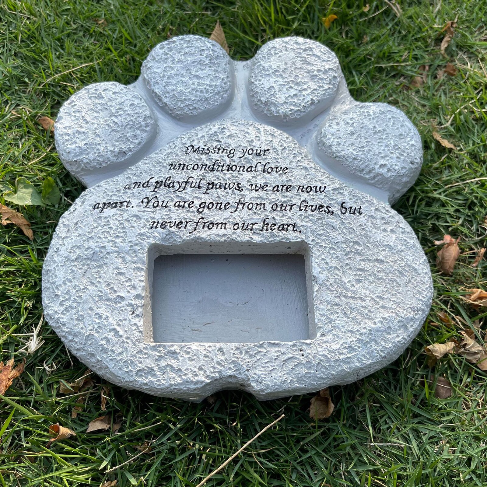 Pet Memorial Stone Grave Marker Dog Cat Tombstone ... – Grandado