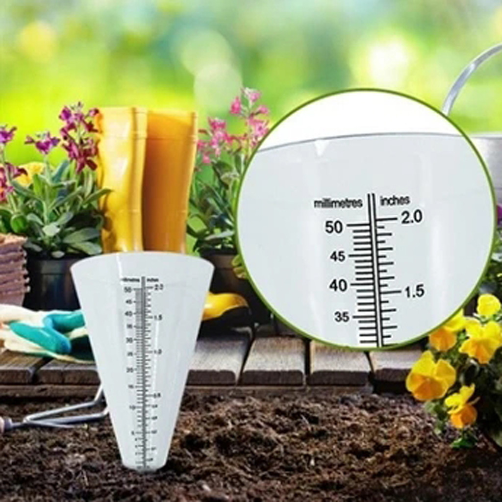 Translucent Conical Rain Meter Gauge Plastic Trans... – Vicedeal