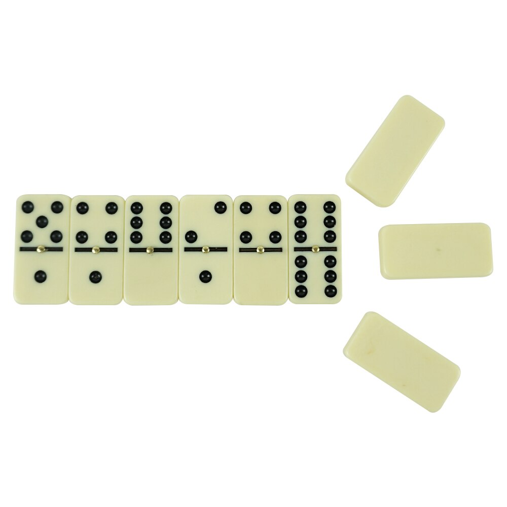 Dominoes game Set With Imitative Wood Plastic Box ... – Grandado
