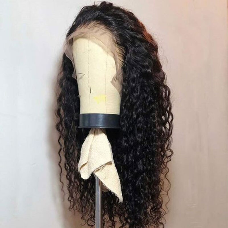 Bombshell Deep Kinky Curly Synthetic Hair Lace Fro... – Vicedeal