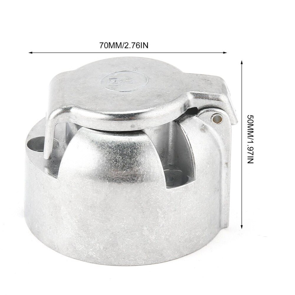 7-Pin Connector Trailer Socket Heavy-Duty Round Wi... – Vicedeal