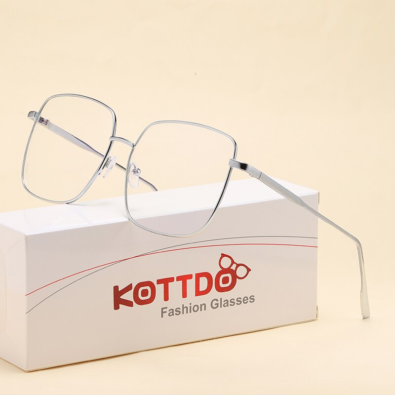 Classic Oversized Anti-blue Light Optical Eyeglass... – Grandado