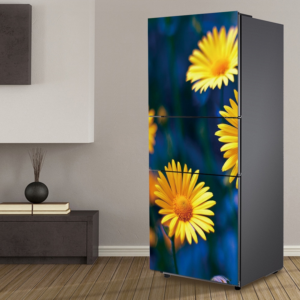 Yellow Flower Pictures SelfAdhesive Dishwasher Ref... – Vicedeal