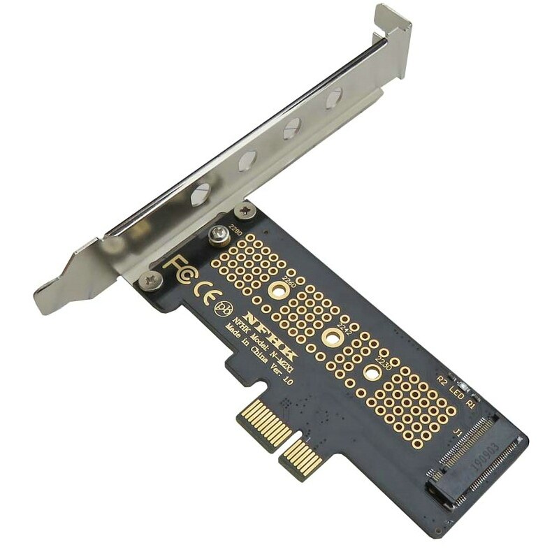 NVMe PCIe M.2 NGFF SSD PCIe x1 Adapter Card PCIe x... – Vicedeal