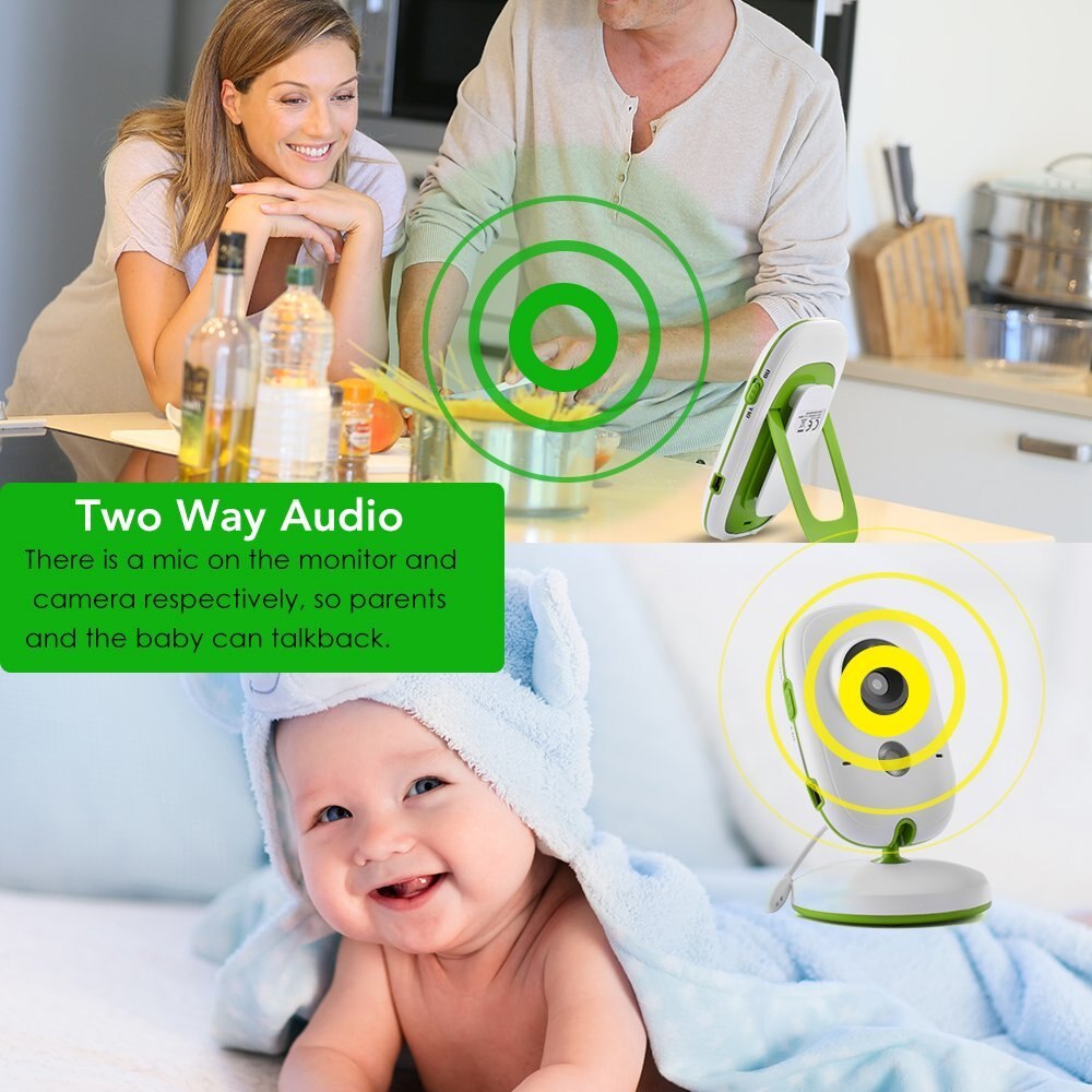 Vb602 bebê camara vigília bebes vídeo 2.0 polegada... – Grandado