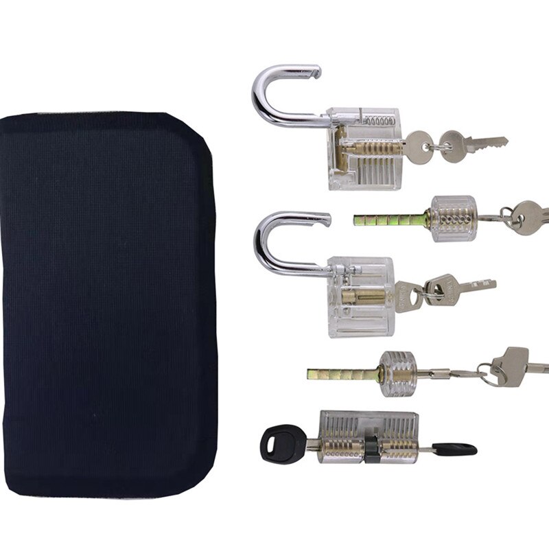 23pcs Klom Blue Locksmith Practice Pick Lock Remov... – Grandado