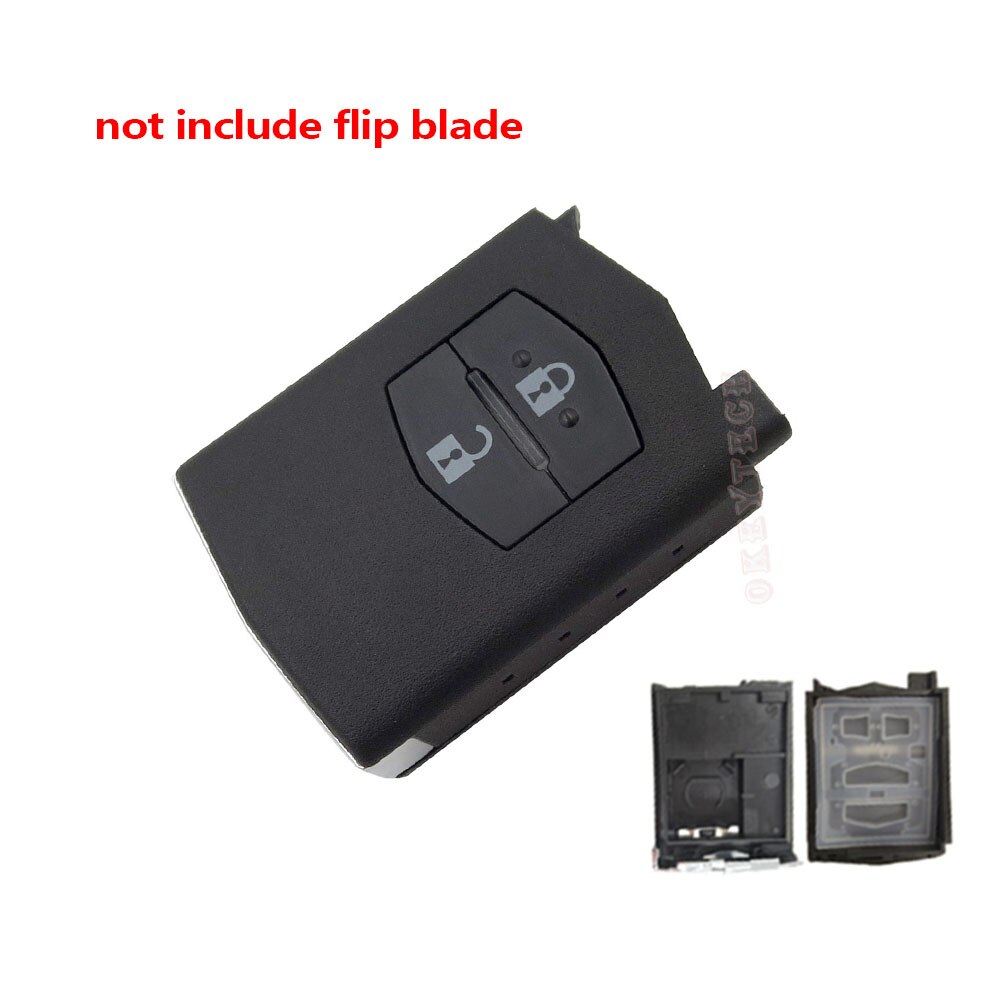 OkeyTech 2 Button Flip Folding Remote Car Key Shel... – Grandado